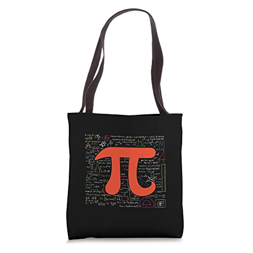 Mathematics Pi Day Funny Math Lover Pi Symbol Science Math Tote Bag