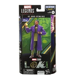 Marvel Legends Series MCU Disney Plus He-Who-Remains Loki Series Action Figure 6-inch Collectible Toy, 1 Accessory and 1 Build-A-Figure Part