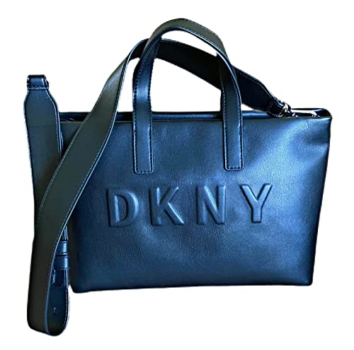 DKNY Tilly Small Zip Tote Black/Silver One Size