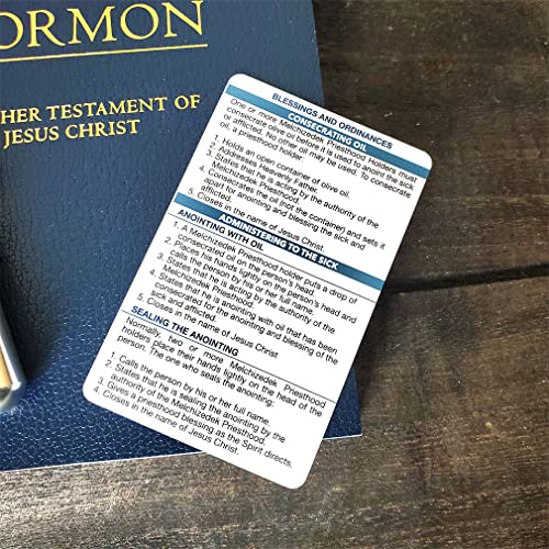 Pocket Priesthood Ordinance Card