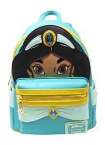 loungefly disney alladin princess jasmine cosplay womens double strap shoulder bag purse