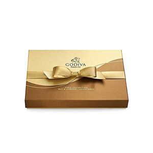 Godiva Chocolatier Gift Box, Nut & Caramel, 19 pc.,8.9 ounces