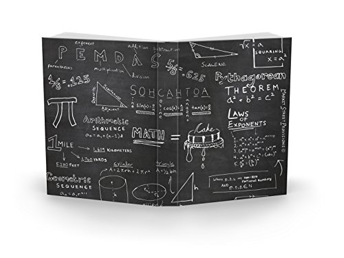 Custom STEM Jumbo-Sized Stretchable Book Cover (Pack of 1, Math)