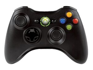 microsoft xbox 360 wireless controller, black