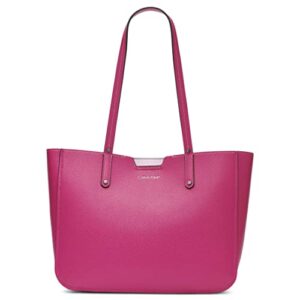 calvin klein dilan novelty organizational tote, raspberry