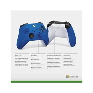 Microsoft Xbox One S Wireless Bluetooth Controller BLUE (Renewed)