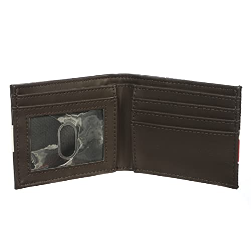 Akatsuki PU Applique Nylon and PU Bifold Naruto Wallet