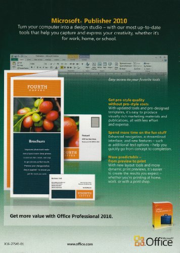 Microsoft Publisher 2010