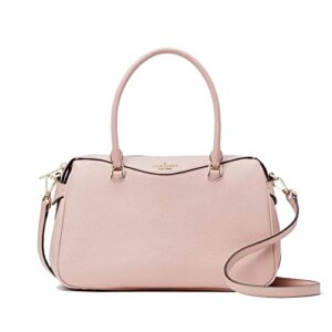 kate spade new york mimi pebbled leather satchel (rose smoke)