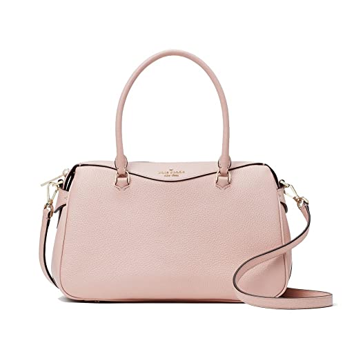 Kate Spade New York Mimi Pebbled Leather Satchel (Rose Smoke)