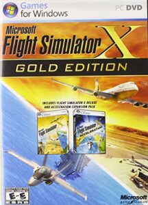 microsoft flight simulator x: gold edition