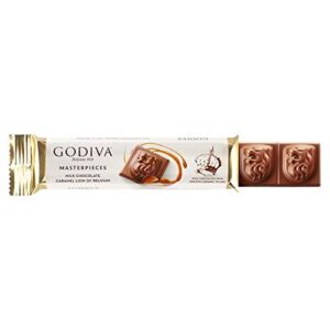 Godiva Masterpieces Milk Caramel Lion Bar 1 oz