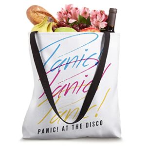 Panic! At The Disco - CMY Repeat Tote Bag