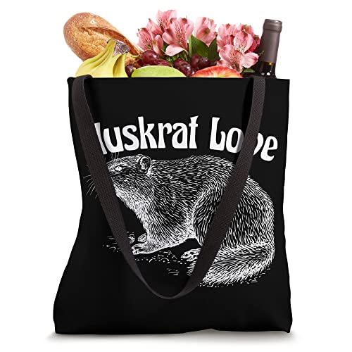 Muskrat Love Cute and Funny Unusual Family Pet Tote Bag