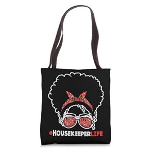 funny cleaning lover cleaning lady housekeeping housekeeper tote bag