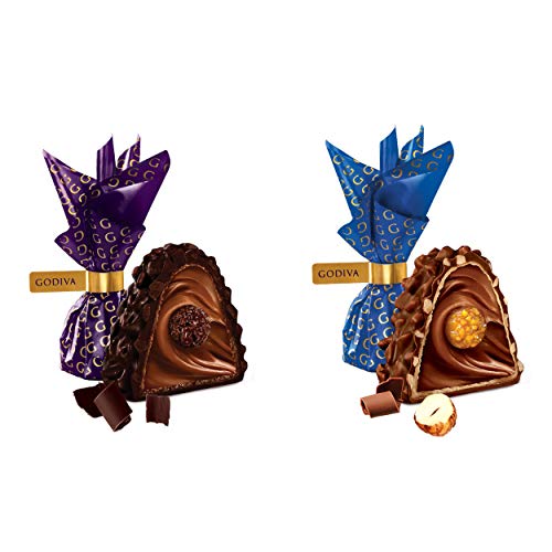 Godiva Chocolatier Signature Assorted Chocolate Domes, Set Of 4, 15.6 Ounce Each, Assorted, 3.9 Lb