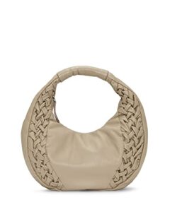 vince camuto womens fahna shoulder bag, almond beige, one size us