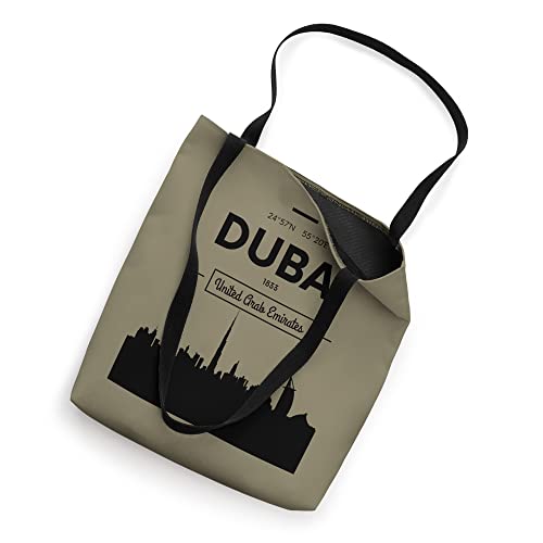 Enjoy Tourists Dubai UAE Novelty Graphic Tees & Cool Designs Tote Bag