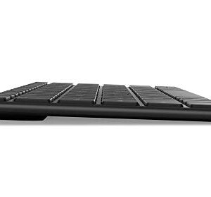 Microsoft Designer Compact Keyboard - Matte Black. Standalone Wireless Bluetooth Keyboard. Compatible with Bluetooth Enabled PCs/Mac