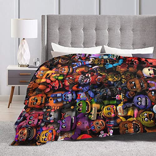 FANGAO Cirugo Cartoon Blanket Air Conditioning Blanket Ultra-Soft Micro for Couch Throw Blanket Flannel Blankets for Couch Bed Living Room 50x40''