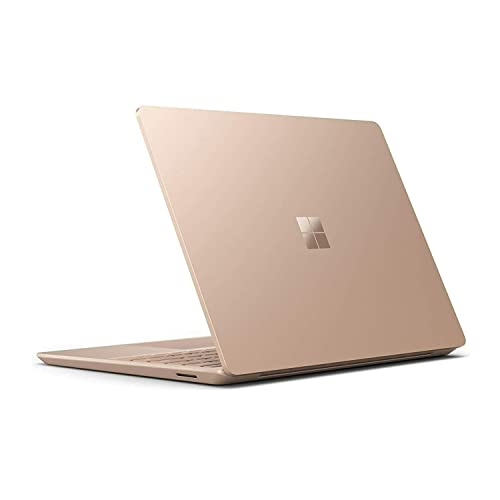 Microsoft 12.4 Multi-Touch Surface Laptop Go, Intel Core i5-1035G1, 8GB RAM, 128GB SSD, Integrated Intel UHD Graphics, Windows 10 Home in S Mode, 1ZZ-00003, Sandstone (Renewed)