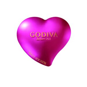 Godiva Chocolatier Masterpieces Milk Chocolate and Dark Chocolate Heart Tin