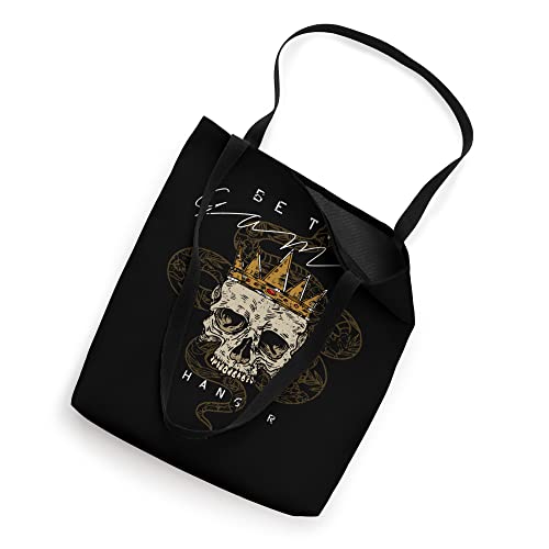 Crown Skull Game Changer Vogue Style Tote Bag