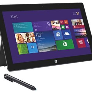 Microsoft Surface Pro 10.6-Inch Tablet P6T-002 Intel Dual-Core i5-3317U Processor, Dark Titanium (Renewed)