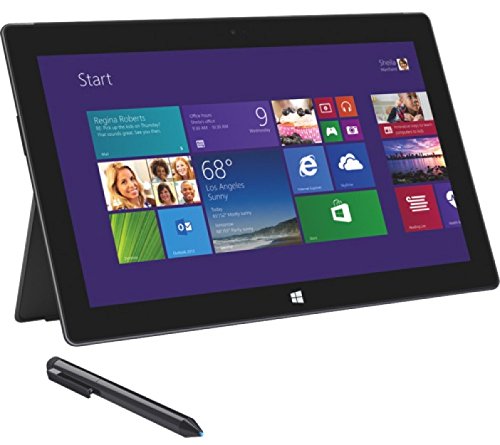 Microsoft Surface Pro 10.6-Inch Tablet P6T-002 Intel Dual-Core i5-3317U Processor, Dark Titanium (Renewed)