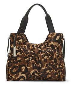 vince camuto corla tote, strokey leopard