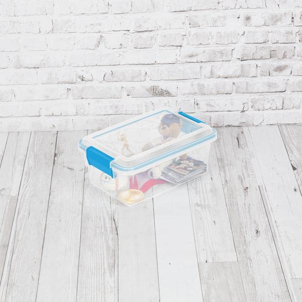 Tribello Plastic Storage Bins With Lids Storage Containers Features