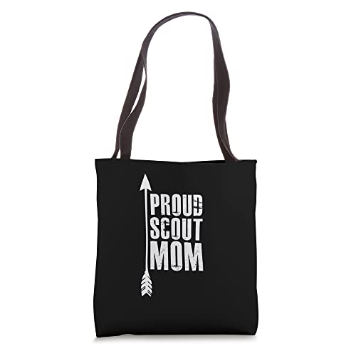 Proud Scout Mom - Parent Mother of Boy Girl Club Tote Bag