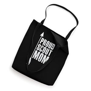 Proud Scout Mom - Parent Mother of Boy Girl Club Tote Bag