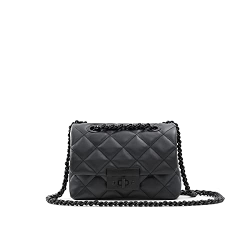 ALDO Women's Latisse Cross Body Bag, Black/Black