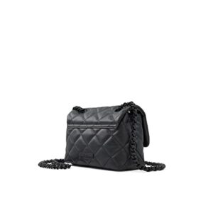 ALDO Women's Latisse Cross Body Bag, Black/Black