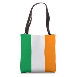 irish republic of ireland flag tote bag