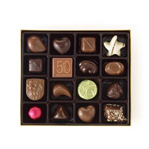 Godiva Chocolatier 19 Piece Holiday Gold Ballotin Gift Box, Assorted Gourmet Chocolates