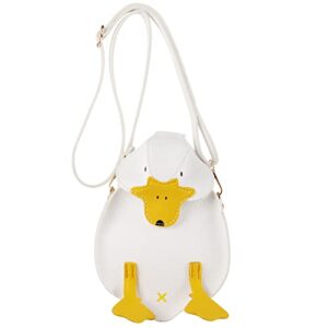 lanpet new unique animal shape design cross body bags duck clutch purses novel shoulder messenger bag