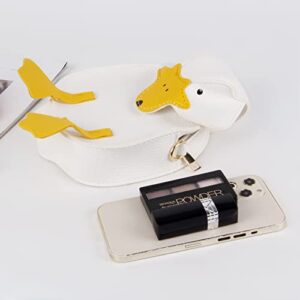 Lanpet New Unique Animal Shape Design Cross Body Bags Duck Clutch Purses Novel Shoulder Messenger Bag