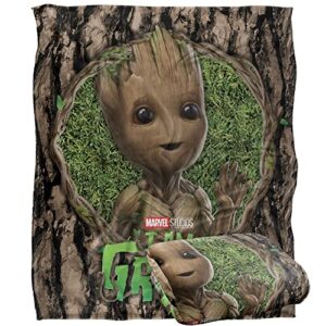 i am groot blanket, 50″x60″ groot waving silky touch super soft throw blanket