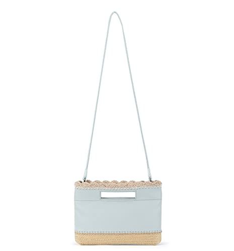 The Sak Womens Linden Leather Crossbody, Chambray Espadrille, One Size US