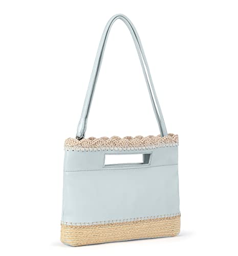 The Sak Womens Linden Leather Crossbody, Chambray Espadrille, One Size US