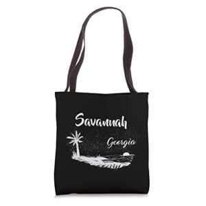 savannah ga tote bag