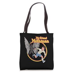 mothman tote bag