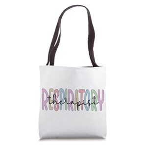 respiratory therapist rt respiratory therapy week tote bag