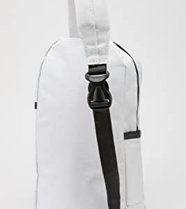 EDGE SPORTS Unisex Crossbody Sling Bag Day Bag for the Gym, Hiking, Running, Training, and Travel (White)