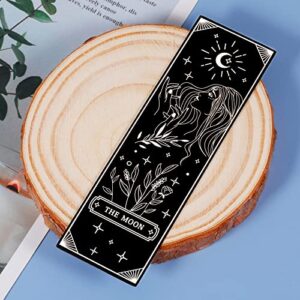 Christmas Gifts for Women Men Stocking Stuffers Tarot The Moon Bookmark Book Lovers Birthday Gifts for Bookmarks for Friend Bookish Female Gifts for Kids Teenage Girls Mom Daughter Her Gift