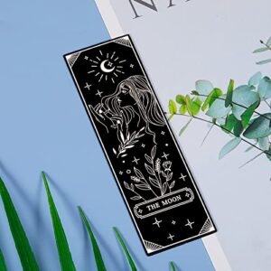 Christmas Gifts for Women Men Stocking Stuffers Tarot The Moon Bookmark Book Lovers Birthday Gifts for Bookmarks for Friend Bookish Female Gifts for Kids Teenage Girls Mom Daughter Her Gift