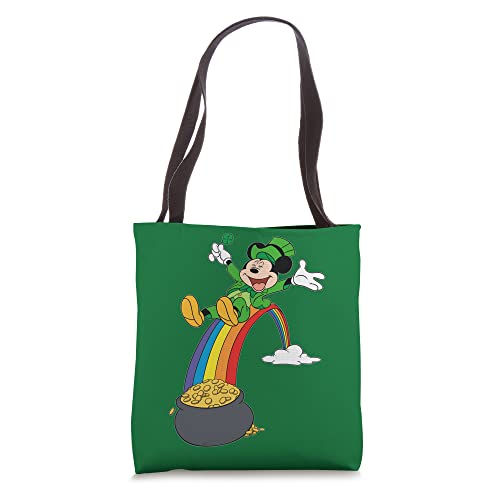 Disney Mickey Mouse Rainbow Green St. Patrick’s Day Tote Bag