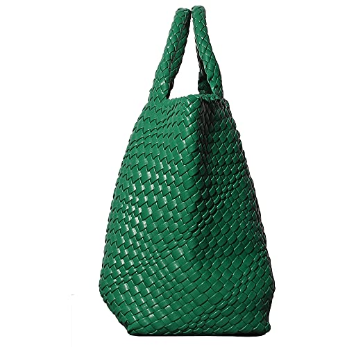 BZXHVSHA Women Tote Bag Large Capacity Handbags And Purse For Ladies (Green)